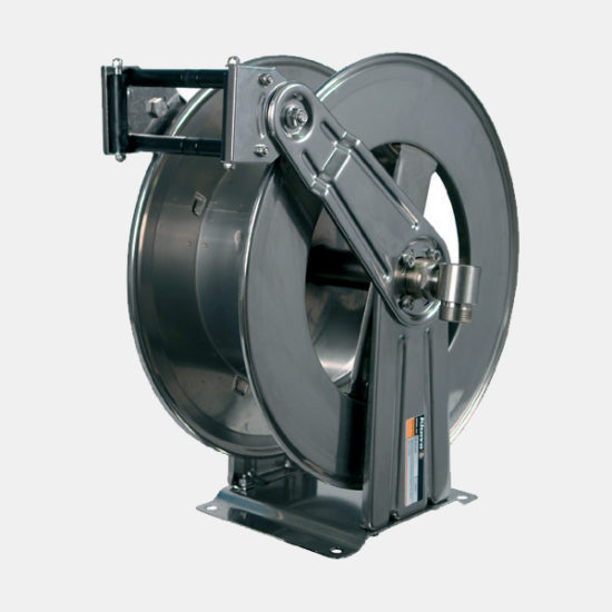 AV1100 || Stainless Steel Hose Reel (18-20m) – Brewflex® by Flextech